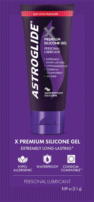Astroglide X Premium Silicone Gel Personal Lubricant